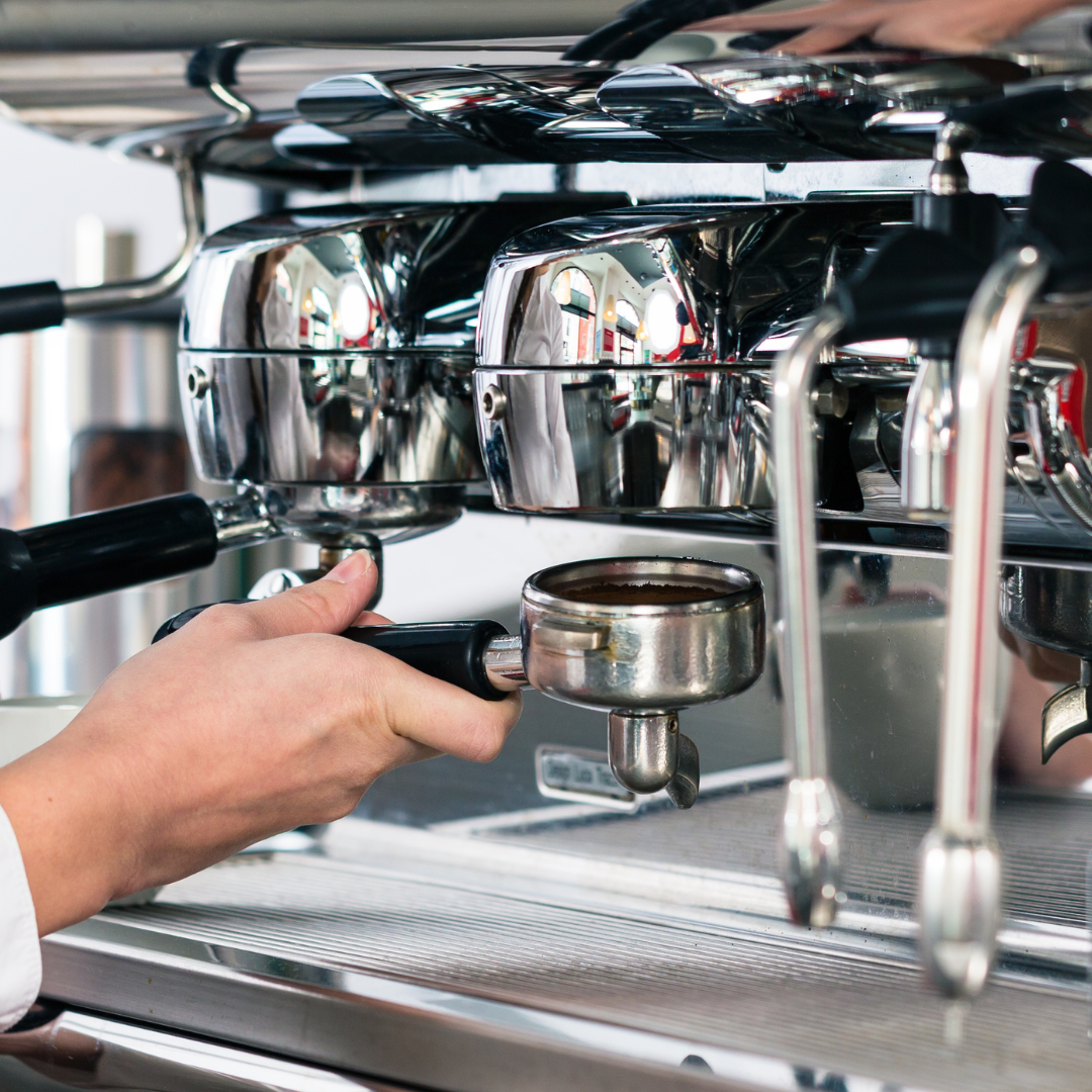 What should I expect during a professional coffee machine service?